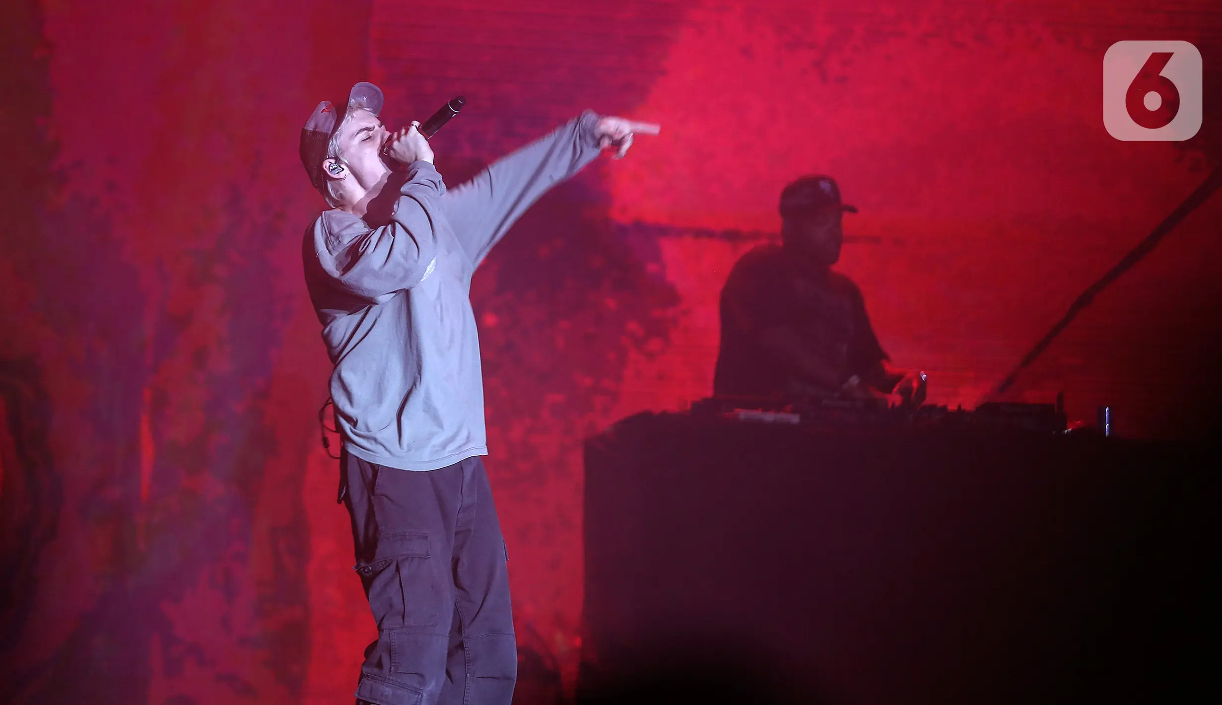 The Kid Laroi Hentak Panggung We The Fest 2023 - Foto Liputan6.com