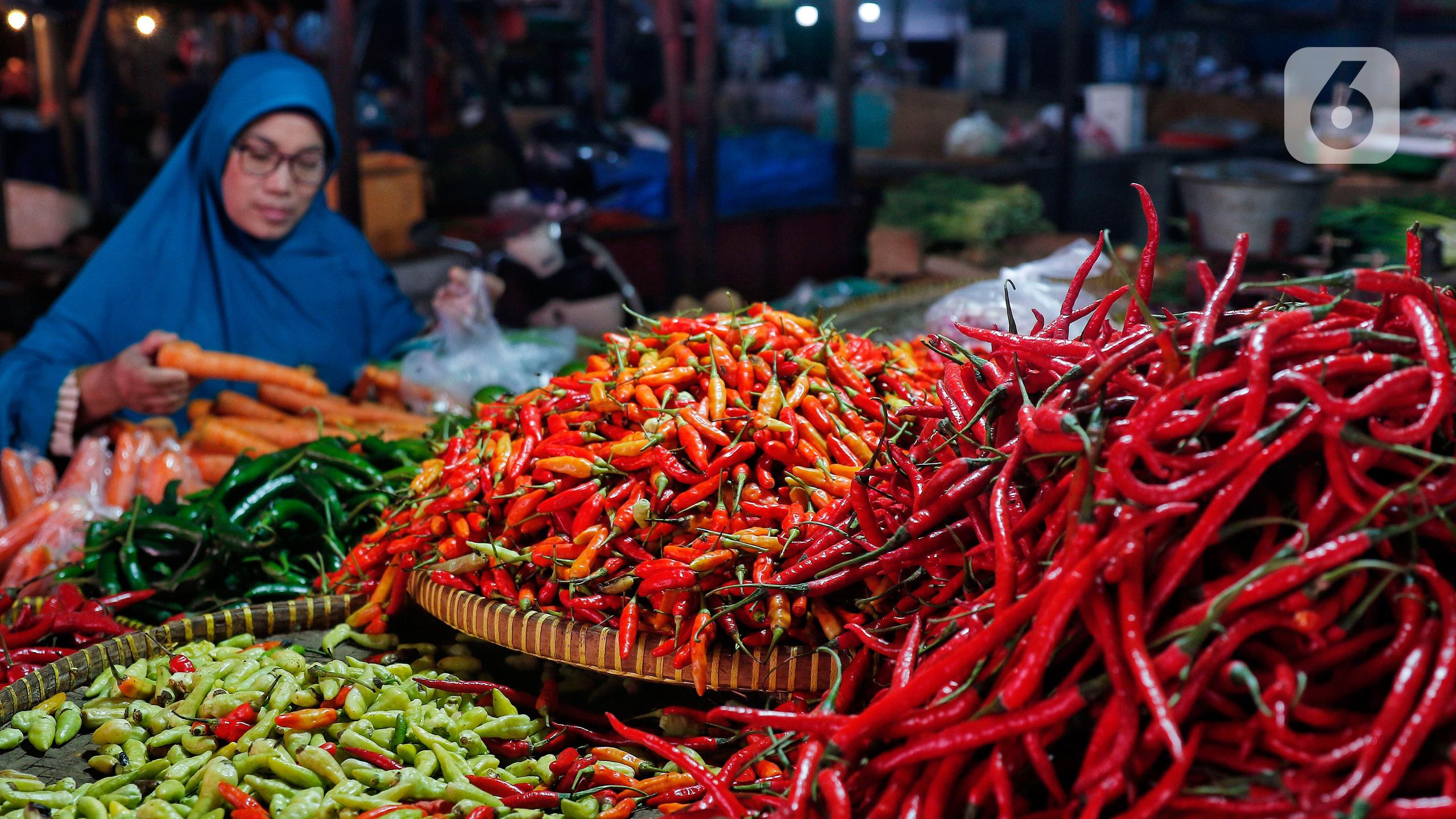 Harga Pangan 1 Januari 2026: Cabai Rawit Merah Tembus Rp 70.500 per Kg