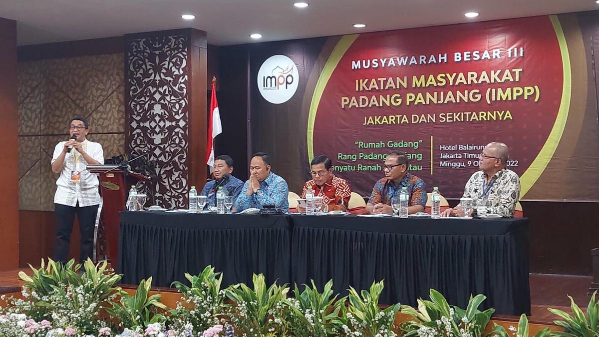 Lantik Pengurus IMPP, Warga Padang Panjang di Jabodetabek Siapkan ...