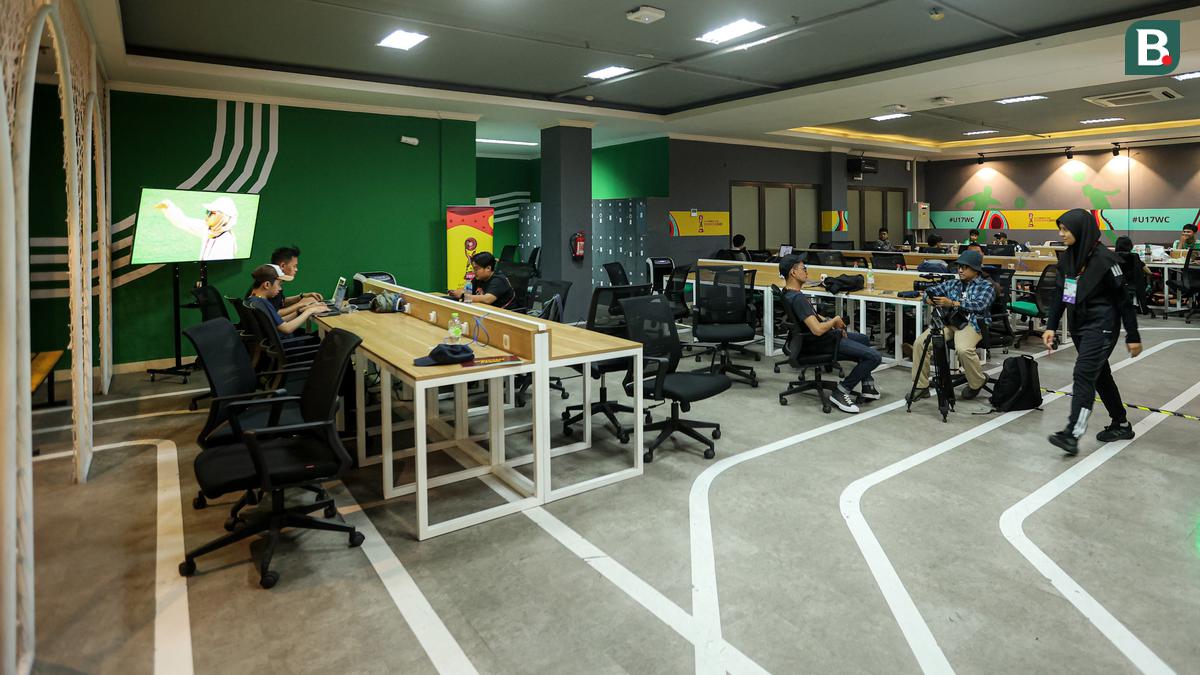 Foto: Melihat Ruangan Media Center Piala Dunia U-17 2023 di Stadion ...