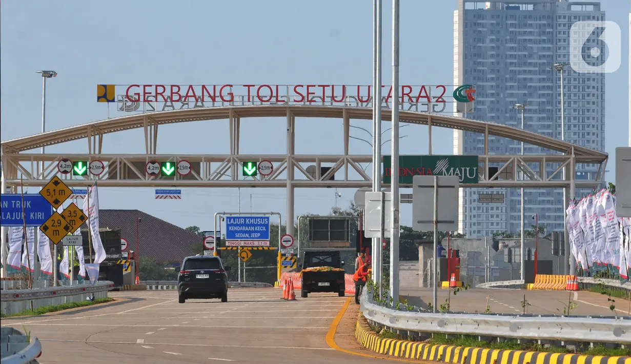Tol Cimangis-Cibitung Seksi 2B Masih Gratis Hingga Akhir Juli 2024 - Foto Liputan6.com