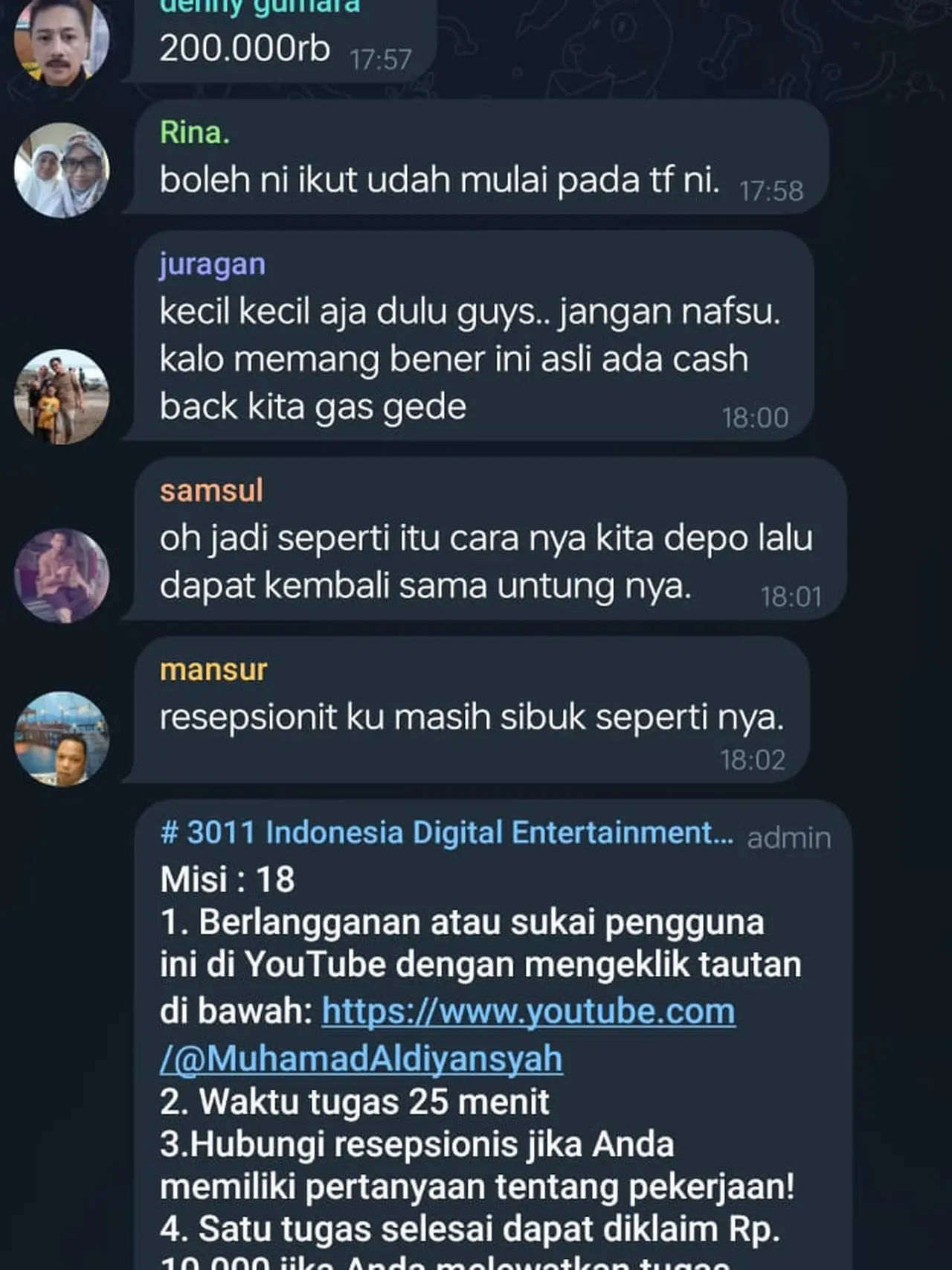 Nama Dan Logonya Dicatut, Indonesian Digital Entertainment Bantah Membuat Grup Telegram ...