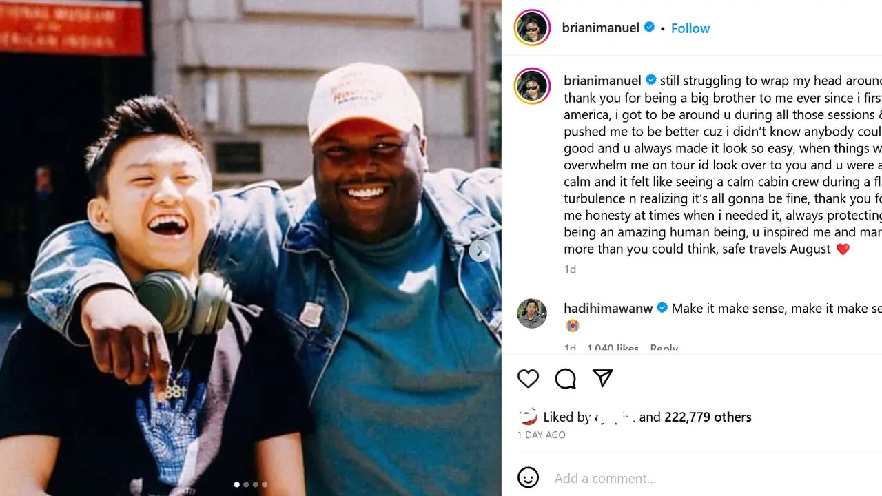 Rapper dan Penulis Lagu August 08 Meninggal Dunia, Rich Brian Berduka ...