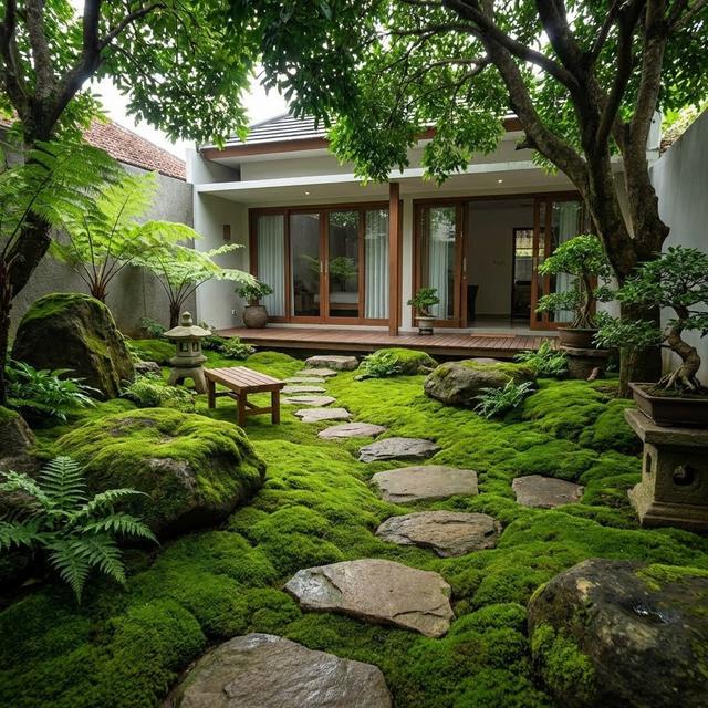 10 Model Taman Ala Jepang Zen Garden, Estetik Tanpa Perawatan Rumit