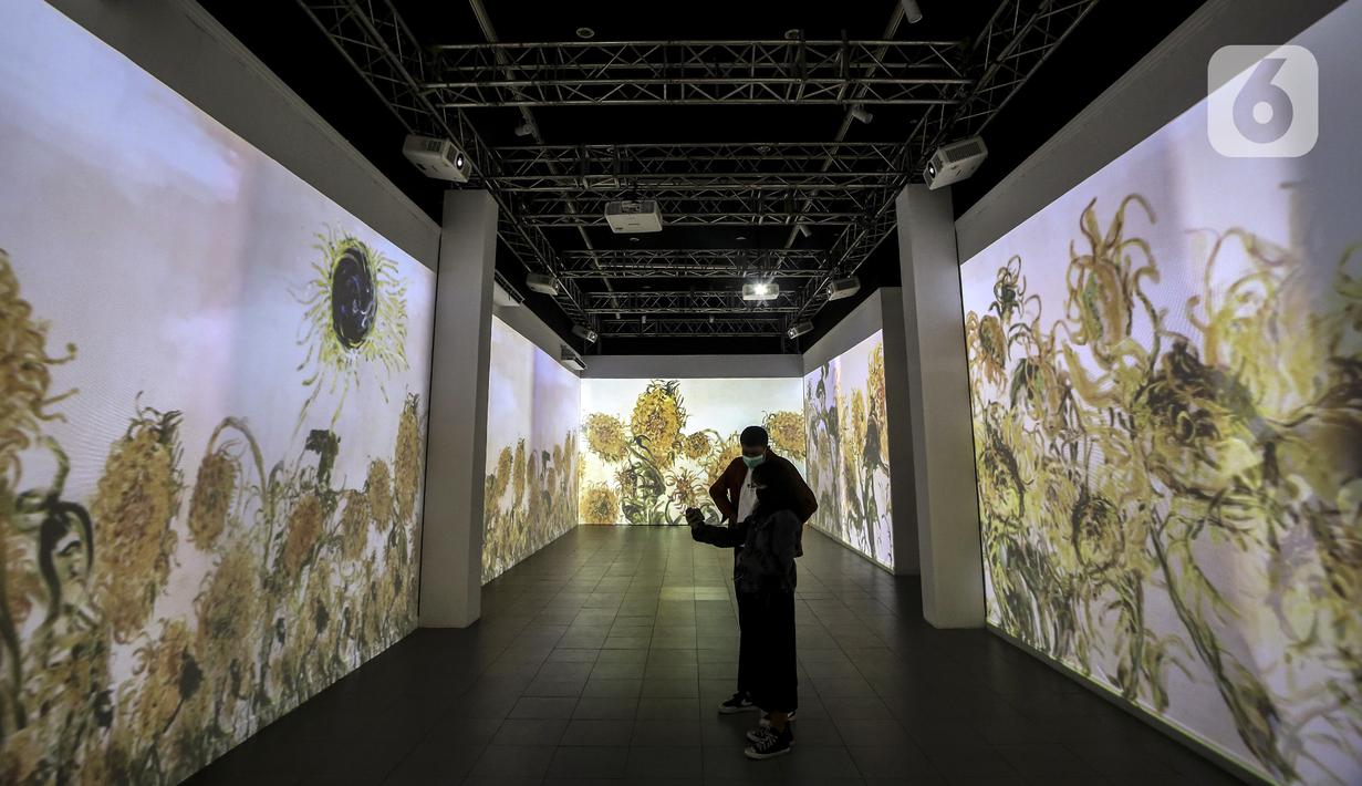 FOTO: Mengunjungi Pameran Proyeksi Video Mapping di Galeri Nasional ...