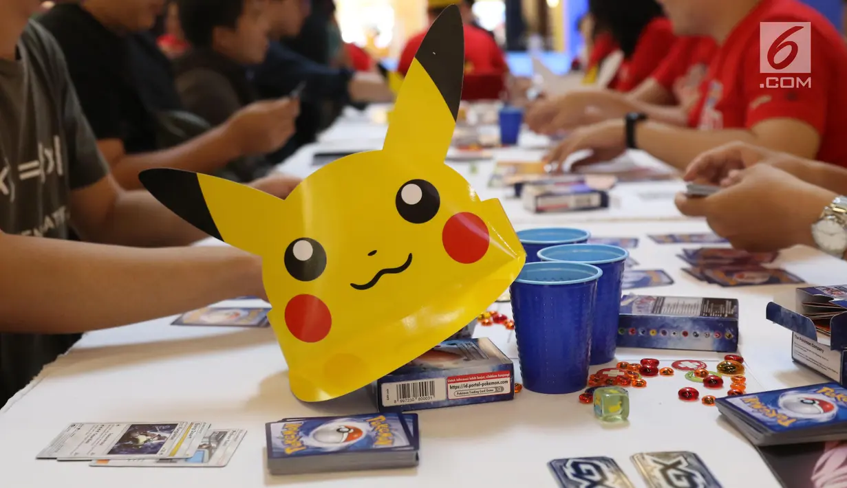 FOTO: Serunya Adu Ketangkasan The Pokémon Trading Card Game - Foto ...