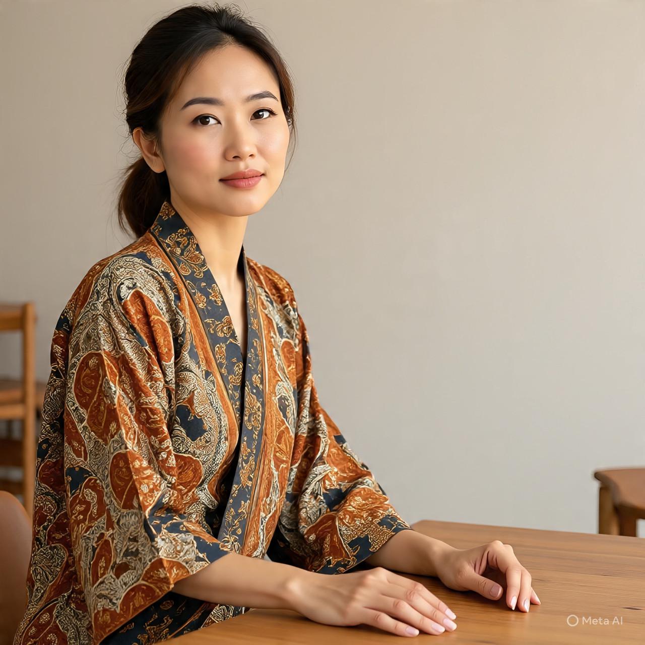 10+ Model Atasan Batik Wanita Elegan Panjang Terbaru 2025, Dari Kasual ...