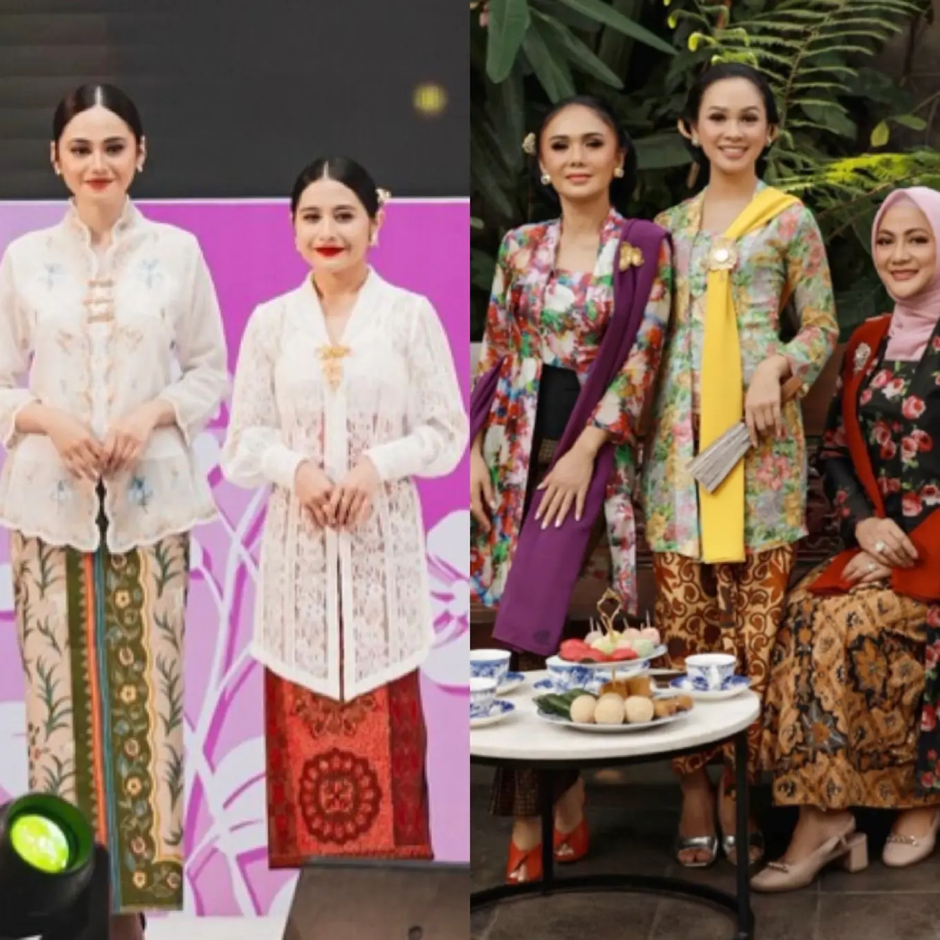 8 Padu Padan Kebaya Artis Tanah Air Rayakan Hari Kebaya Nasional Pertama Kali, dari Prilly ...