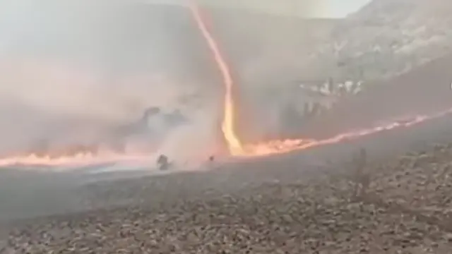 Apa Itu Fenomena Fire Whirl? Muncul di Kebakaran Bromo - Regional Liputan6.com