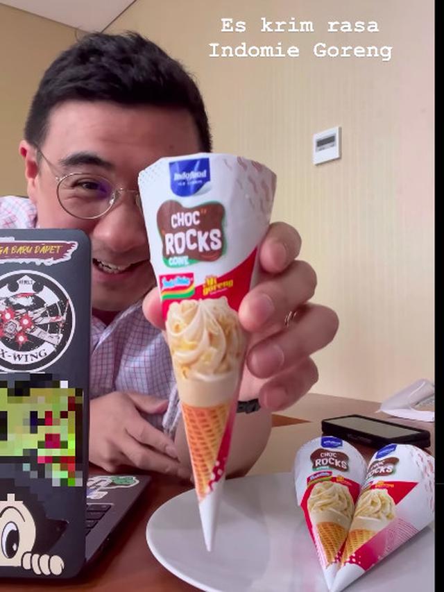 Viral Es Krim Rasa Indomie Goreng, Warganet: Gw Kira Prank Ternyata ...