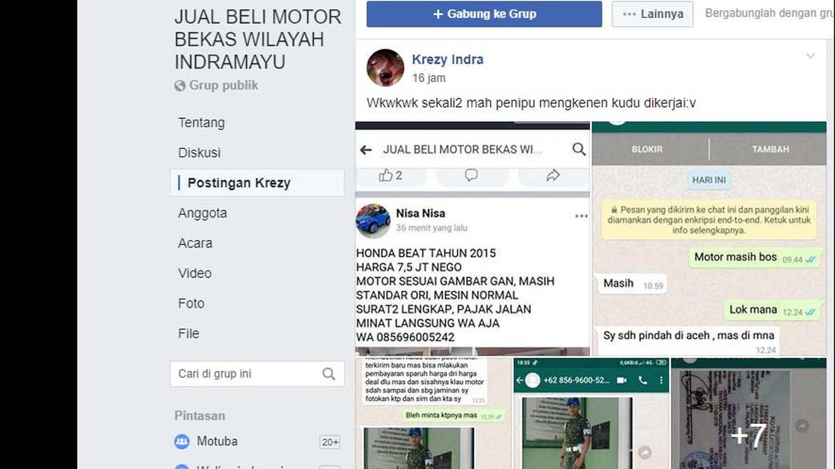 Ngaku TNI, Penjual Honda Beat Tipu-Tipu Kena Batunya - Berita Otosia.com