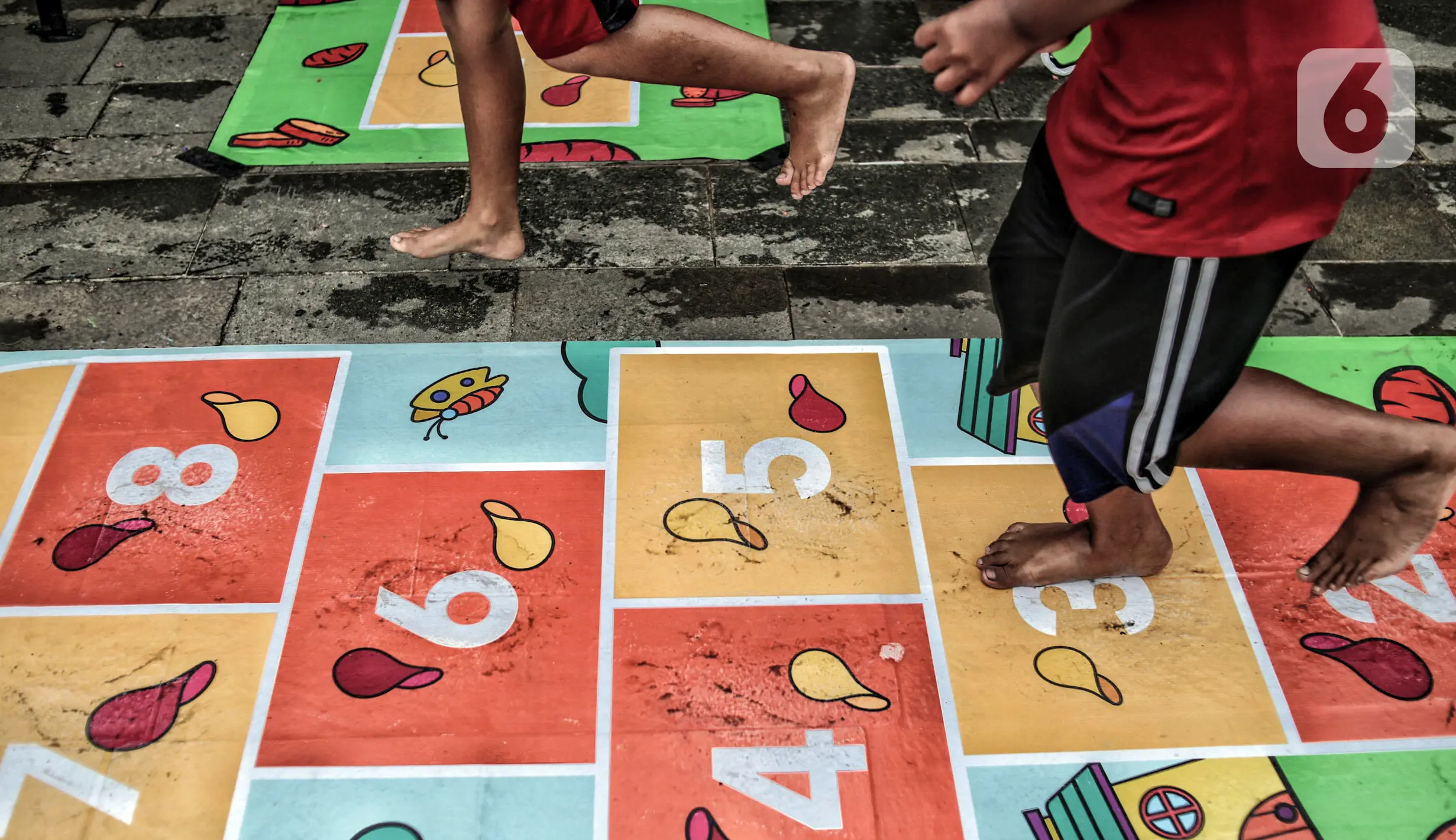 Festival Permainan Tradisional di Kota Tua Jakarta - Foto Liputan6.com