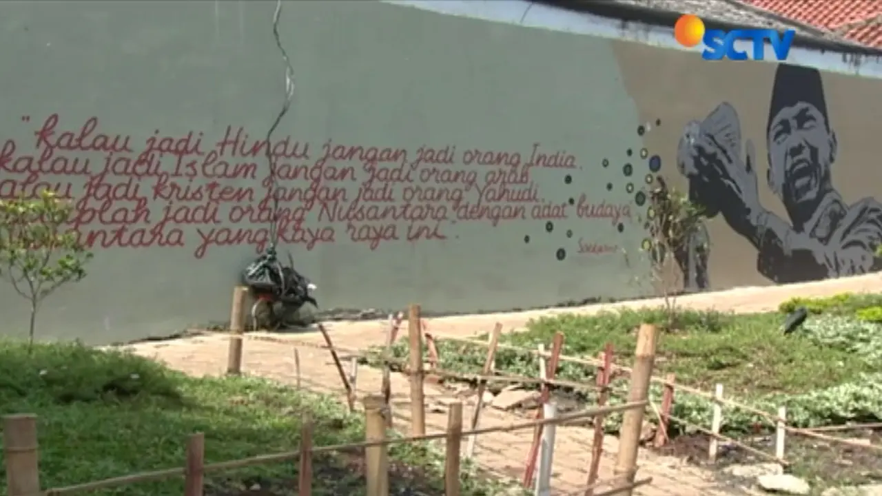 Pesan Moral Persatuan Lewat Seni Mural - News Liputan6.com
