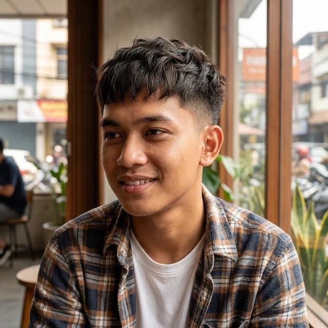 11 Model Rambut Pria Poni Depan Pendek: Tampil Keren, Modern, dan Mudah ...