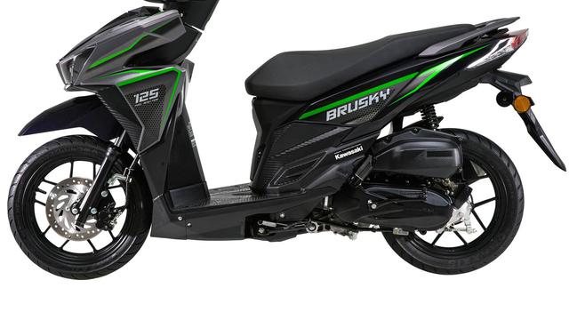 Kawasaki Brusky 125 Tiba-Tiba Meluncur, Siap Tantang Dominasi Skutik di ...