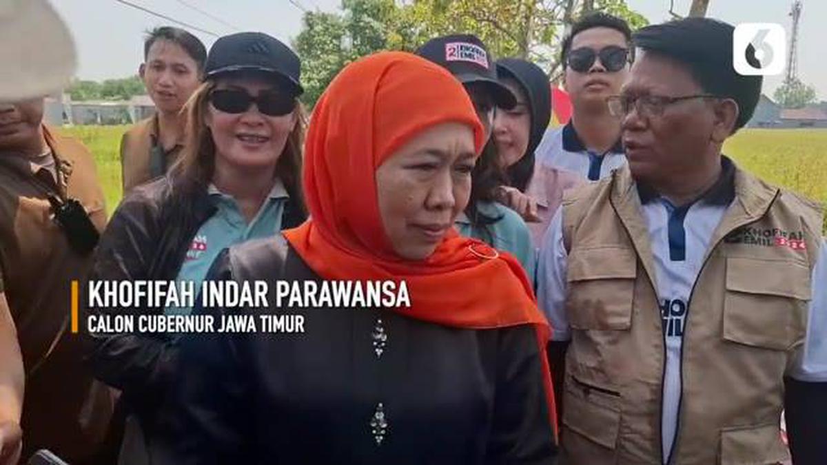 VIDEO: Cagub Jawa Timur Khofifah Indah Parawansa Blusukan ke Pasar - Regional Liputan6.com
