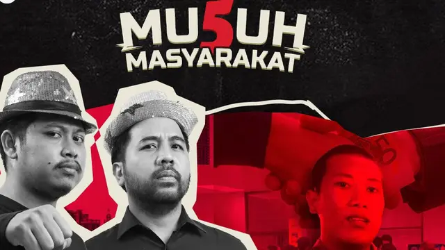 Adriano Qalbi dan Tretan Muslim Bawakan Podcast Musuh Masyarakat Season Terbaru - ShowBiz ...