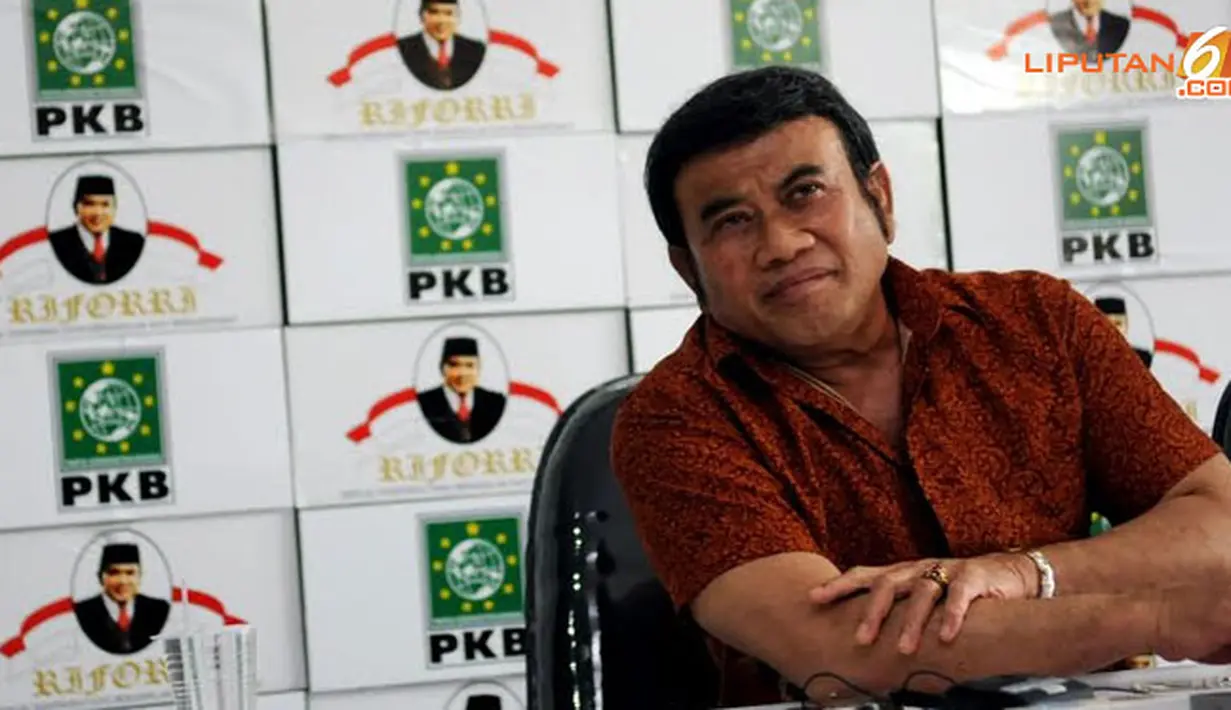 [FOTO] Wajah Optimis Rhoma Irama Menuju Capres 2014 - Foto Liputan6.com