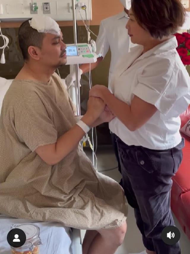 Indy Barends Lompat Girang Lihat Indra Bekti Bisa Teriak, Duduk dan Belajar Jalan di Rumah Sakit ...