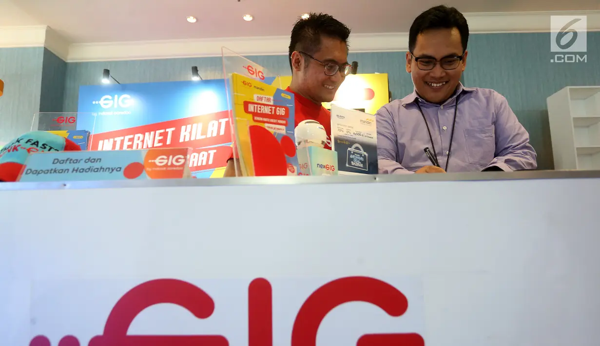 FOTO: Inovasi Kolaborasi Indosat Ooredoo dan Bank Mandiri - Foto ...