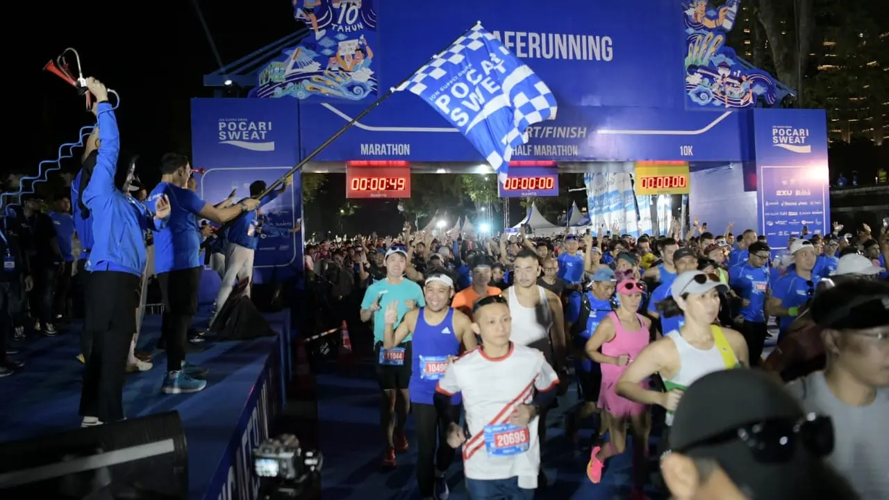 Pocari Sweat Run 2023 Ukir Sejarah, Raffi Ahmad Kerepotan Layani ...