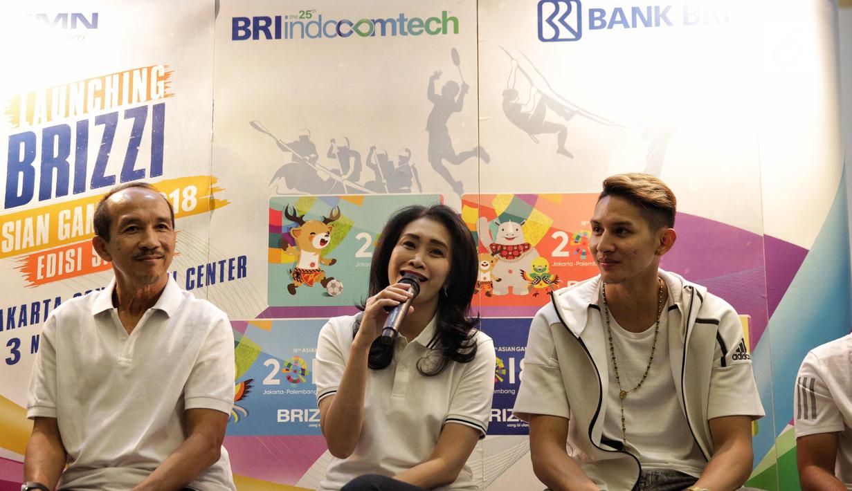 PHOTO: Meriahkan Asian Games 2018, BRI Luncurkan Kartu Brizzi Edisi ...