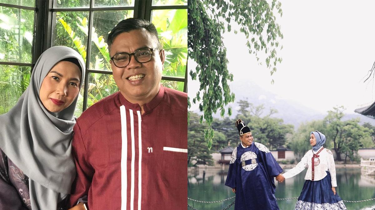 Jarang Tersorot, Ini 6 Potret Kebersamaan Komedian Abdel dan Istri