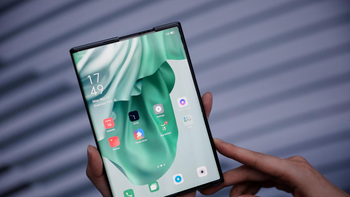 Mengenal Oppo X 2021, Smartphone Layar Gulung dengan Dua Ukuran - Tekno ...
