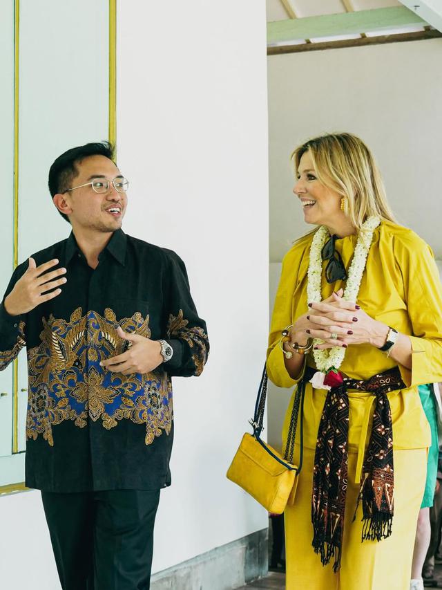 6 Potret Ratu Máxima Kunjungi Mangkunegaran Solo, Disambut Hangat Gusti ...