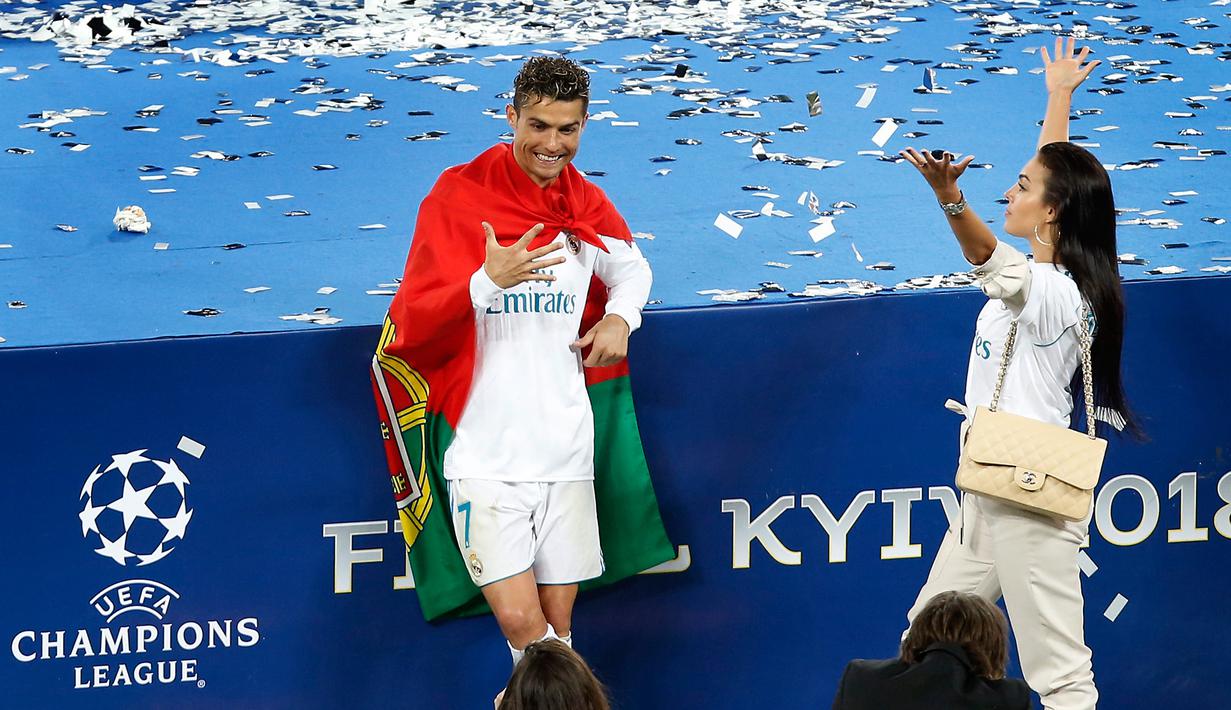FOTO: Lima Kali Juara Liga Champions, Cristiano Ronaldo Cetak Rekor Baru