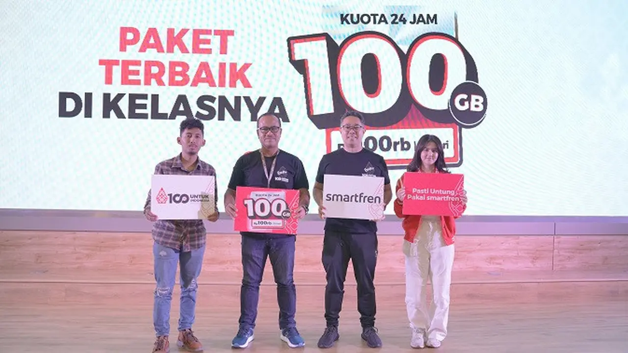 Smartfren Luncurkan Paket Internet 100GB Harga Rp 100.000, Cocok untuk ...