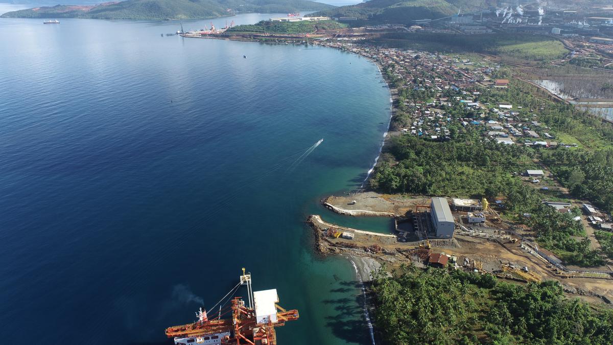 Mengintip Pemurnian Air Limbah Harita Nickel di Pulau Obi
