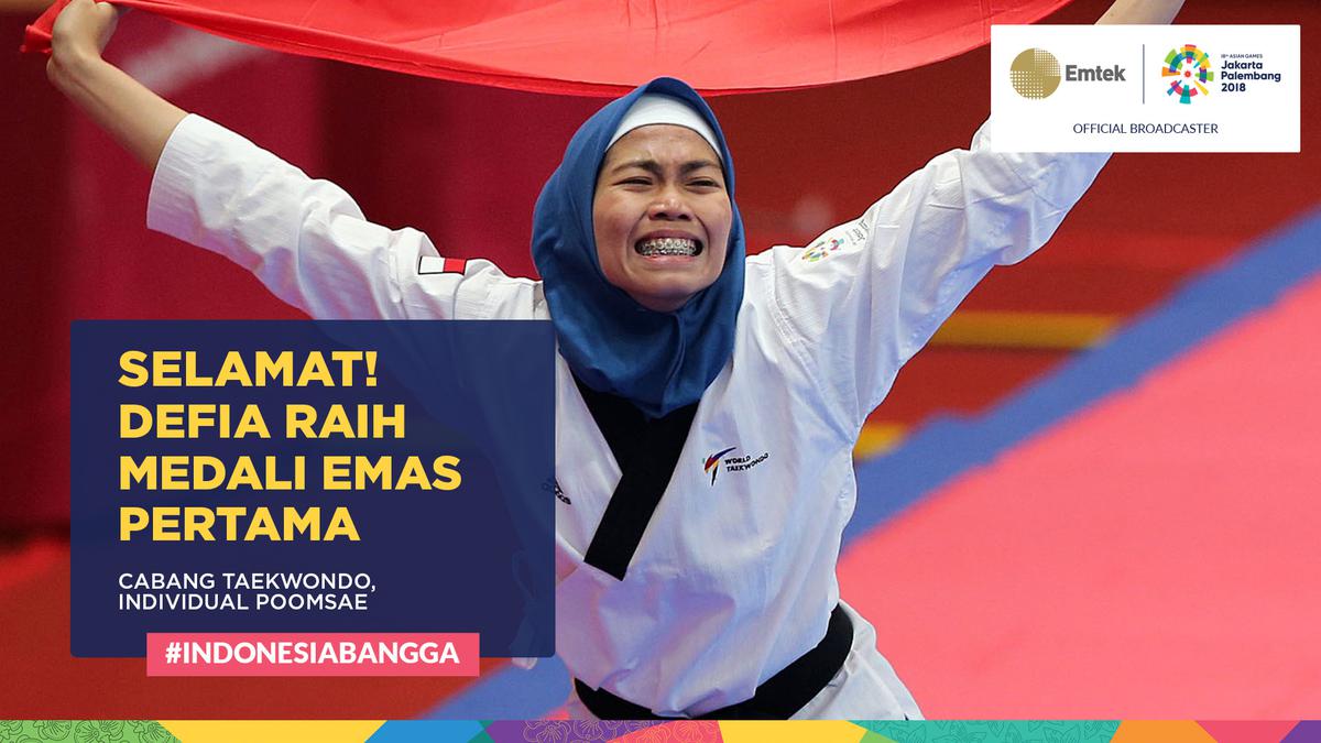 7 Gaya Keren dan Lucu Defia Rosmaniar di Luar Arena Taekwondo - Asian ...