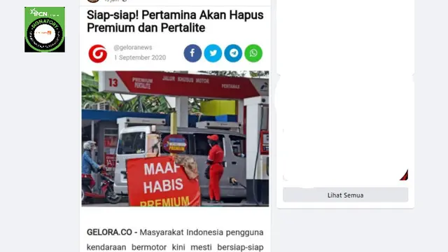 Cek Fakta: Klarifikasi Pertamina Soal Penghapusan Premium dan Pertalite - Cek Fakta Liputan6.com