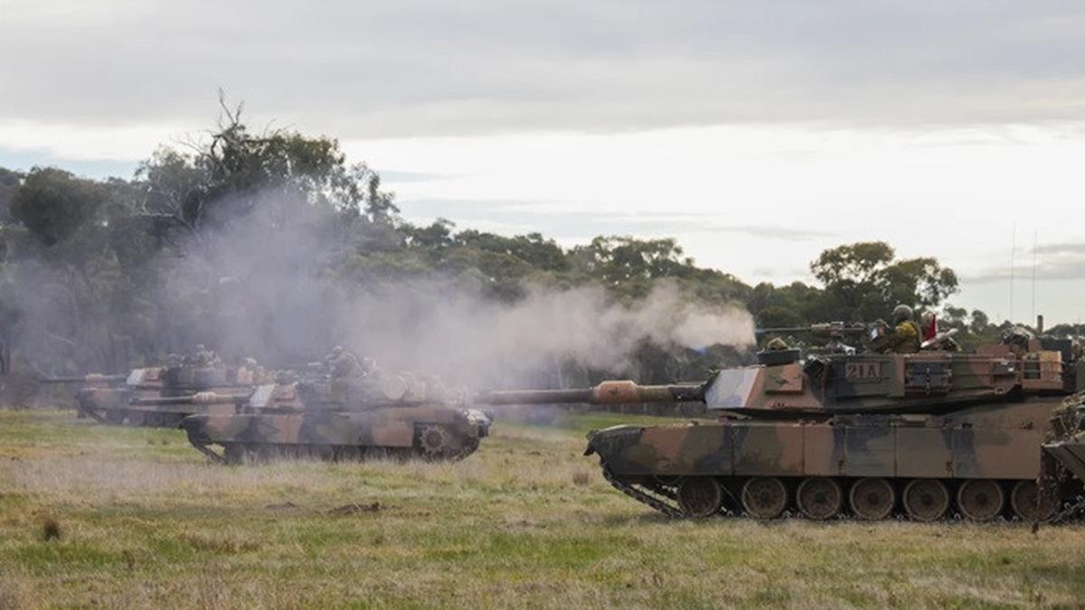 Australia Sumbang 49 Tank M1A1 Abrams Tua ke Ukraina - Global Liputan6.com