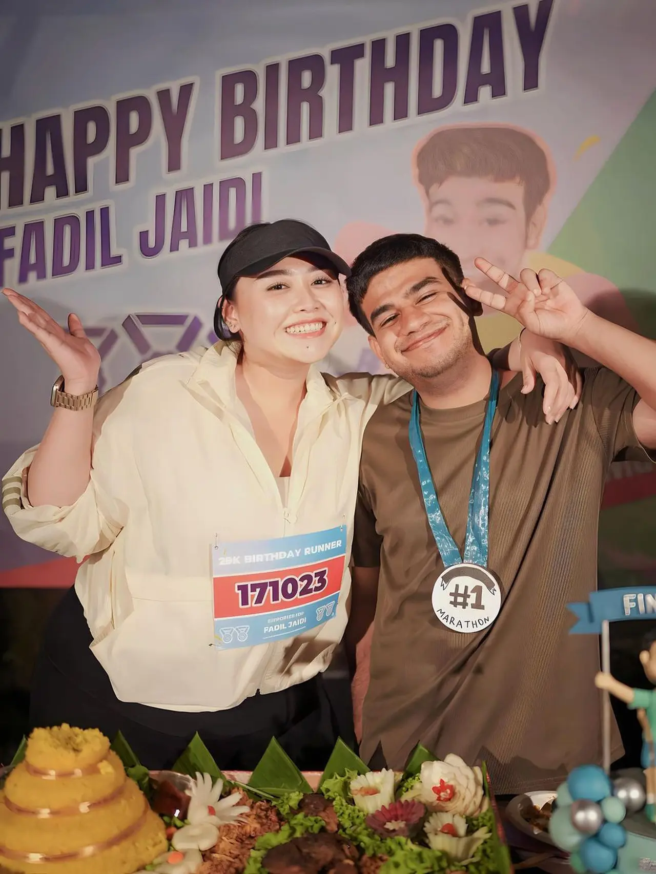 8 Momen Ulang Tahun Fadil Jaidi Betemakan Marathon - Entertainment ...