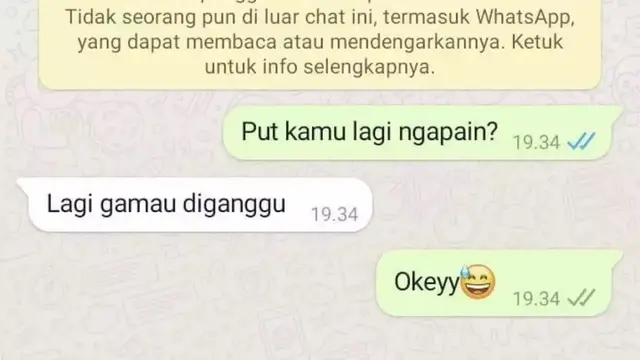 6 Jawaban Absurd Saat Ditanya Lagi Apa di Chat Ini Kocak, Bikin ...