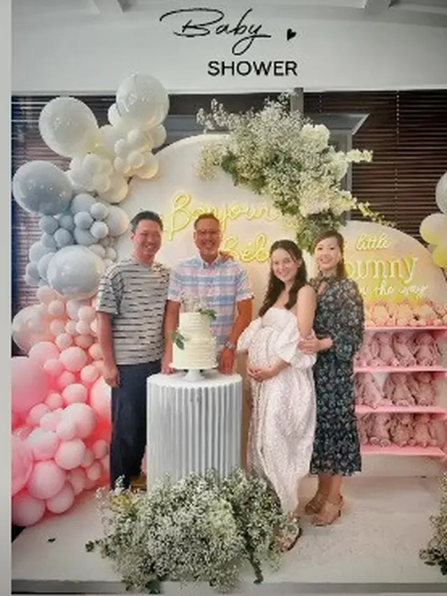 5 Potret Julie Estelle Gelar Baby Shower Kehamilan Pertama, Aura ...