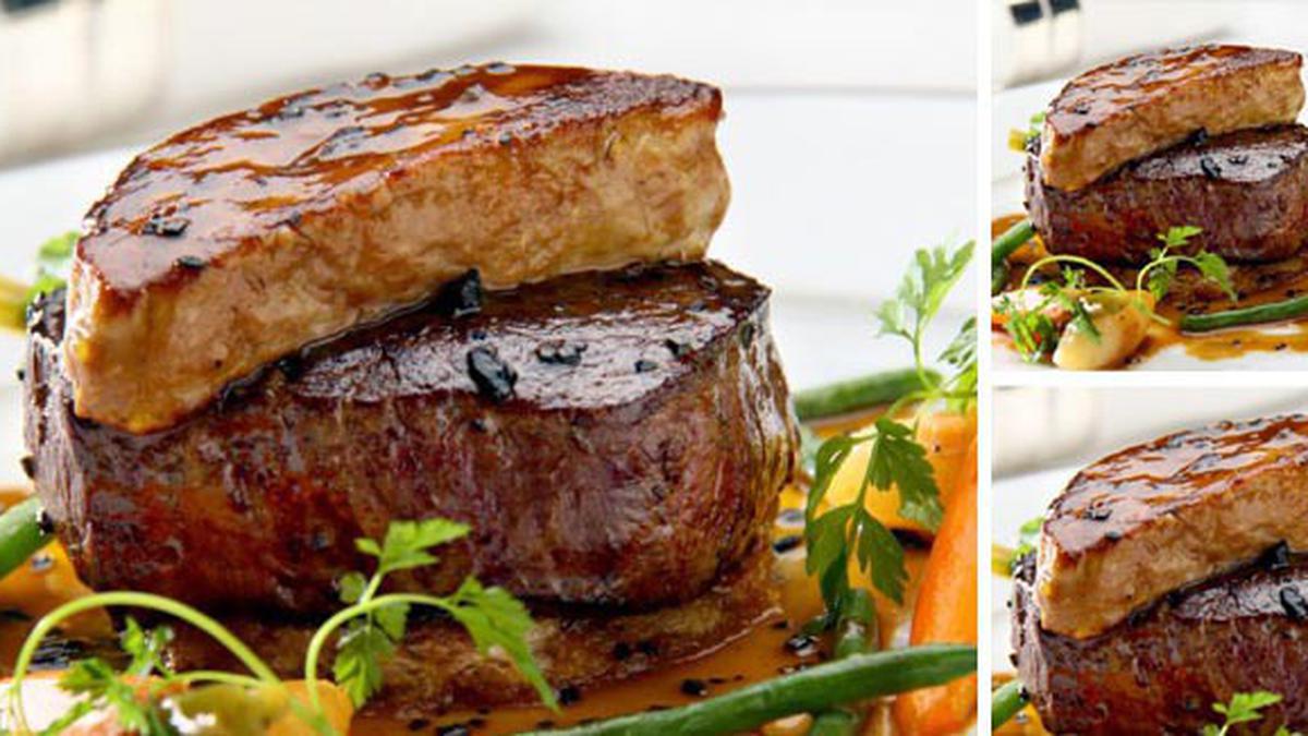 Beef Tournedos with Mushroom Sauce