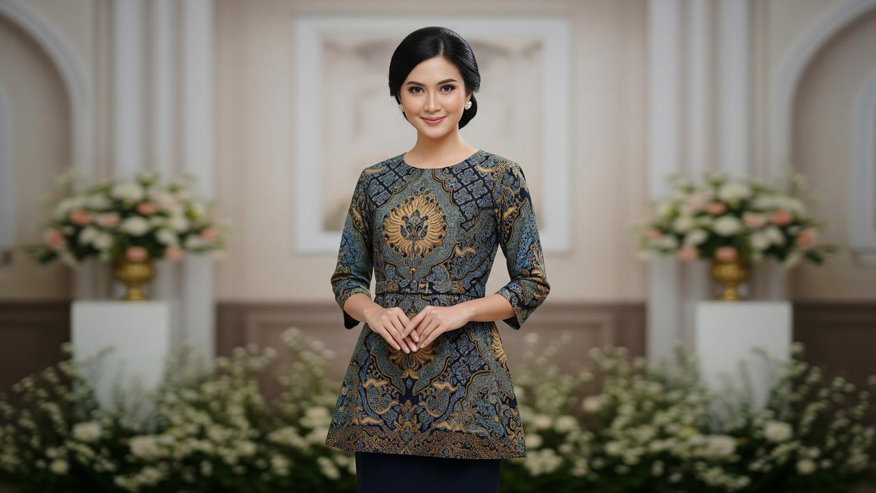 7 Model Atasan Batik Buat Kondangan yang Elegan dan Modern, Menunjang ...