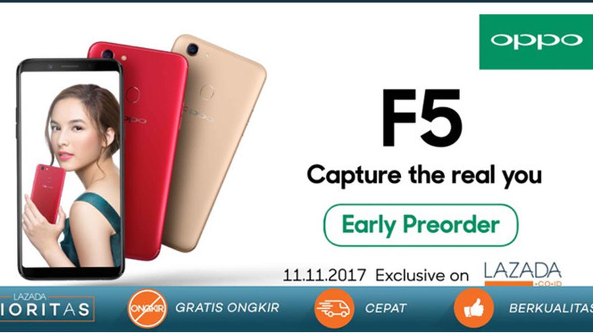 Oppo F5 Bisa Kamu Pesan Besok, Harganya?