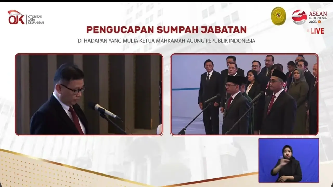 Sah! Agusman dan Hasan Fawzi Jadi Anggota Dewan Komisioner OJK 2023 ...