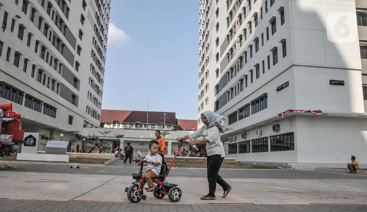 Pemprov DKI Resmikan 12 Rusunawa Baru - Foto Liputan6.com