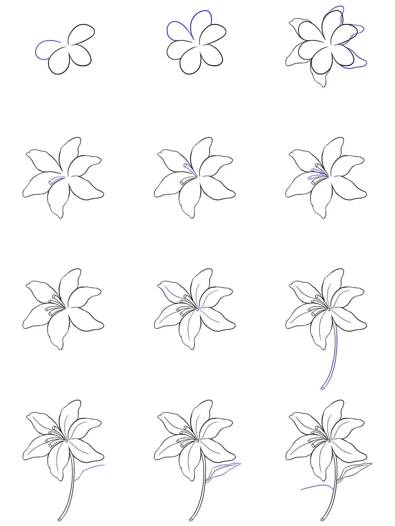 5 Cara Menggambar Bunga untuk Anak, Lengkap dengan Tutorial - Hot ...