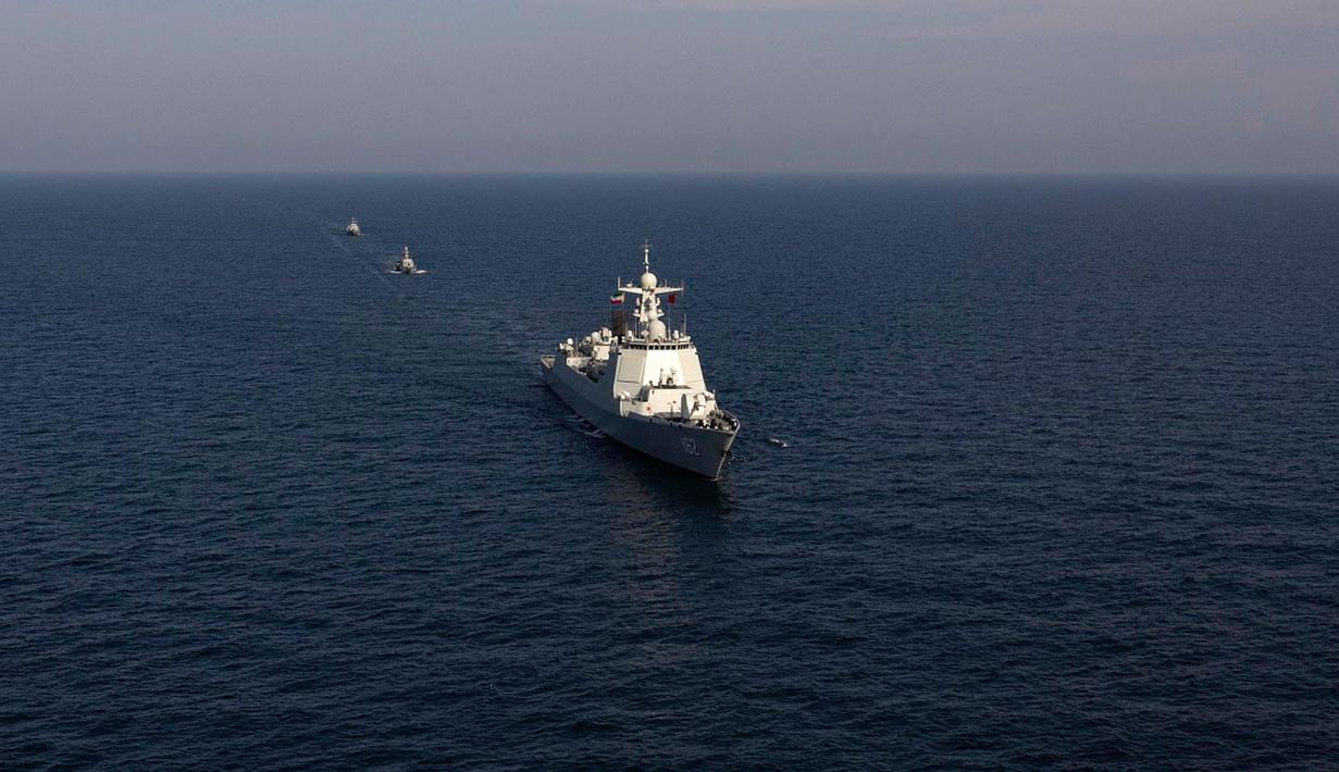 Iran, Rusia, dan China Kerahkan Kapal Perang dalam Latihan Militer ...