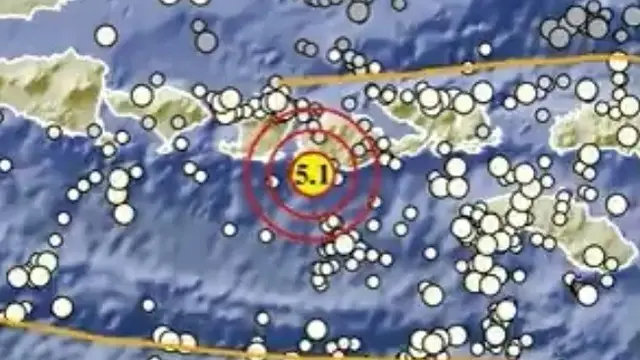 Gempa Magnitudo 5,1 Guncang Sumbawa Barat NTB, Tidak Berpotensi Tsunami - Regional Liputan6.com