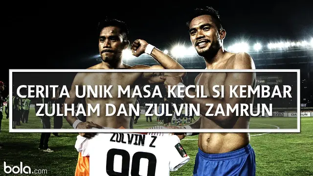 5 Fakta Unik Masa Kecil Si Kembar Zulvin dan Zulham Zamrun - Indonesia ...