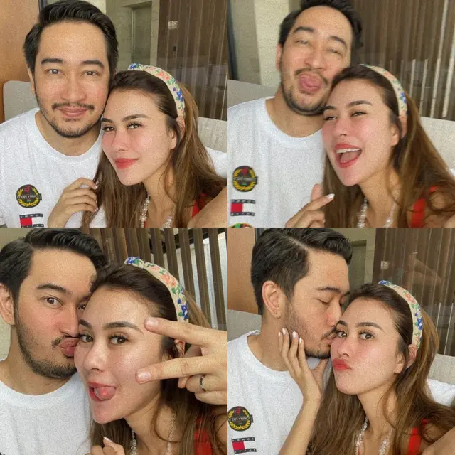 8 Potret Kebersamaan Syahnaz Sadiqah dan Suami Sebelum Viral Isu ...