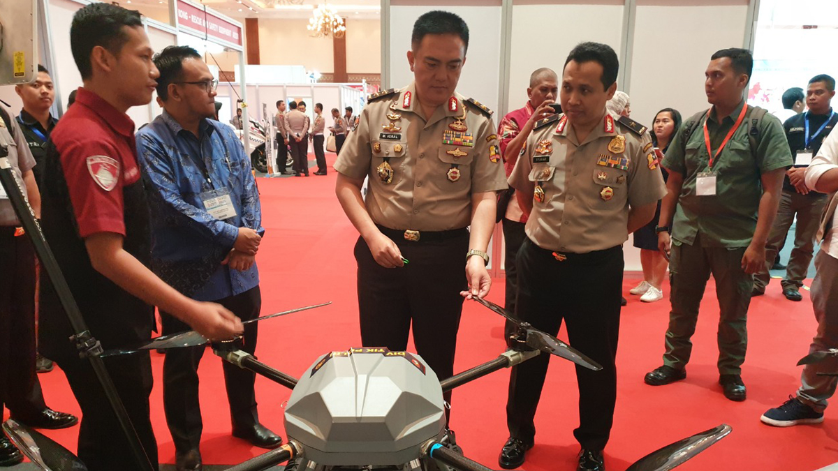FOTO: Teknologi Keamanan Dipamerkan di Indo Security 2019 - Foto ...