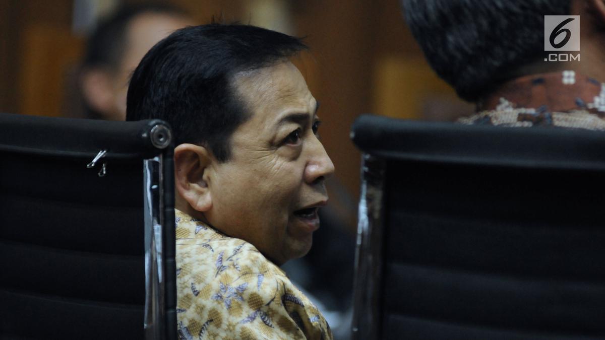 FOTO: Setya Novanto Jadi Saksi di Sidang Lanjutan Anang Sugiana - Foto ...
